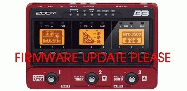Petition · Firmware Update - Zoom B3 version 2.0 - United States ...