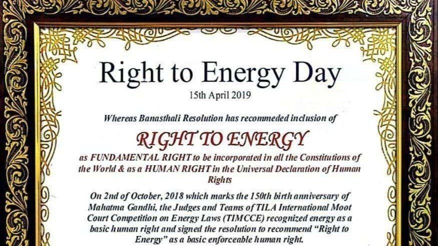 Petition · Right to Energy Should be included as a Fundamental Right ...