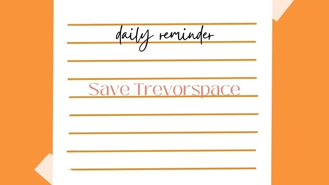 Petition · Save TrevorSpace - United States · Change.org