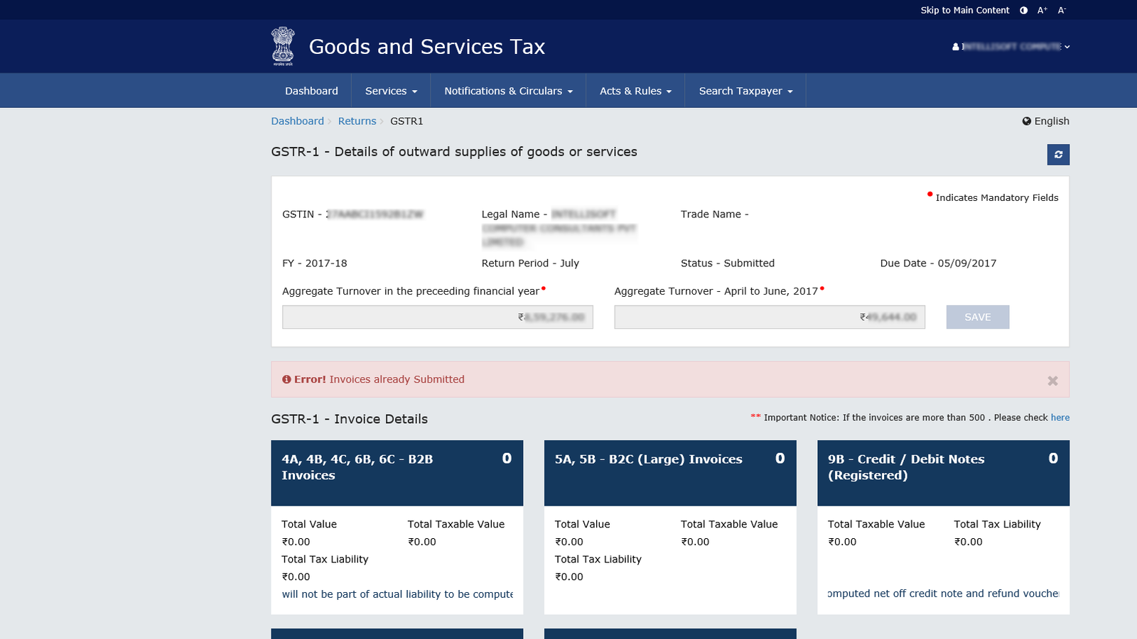 Petition · INDIA : Make GST Return once a year and simple process of ...