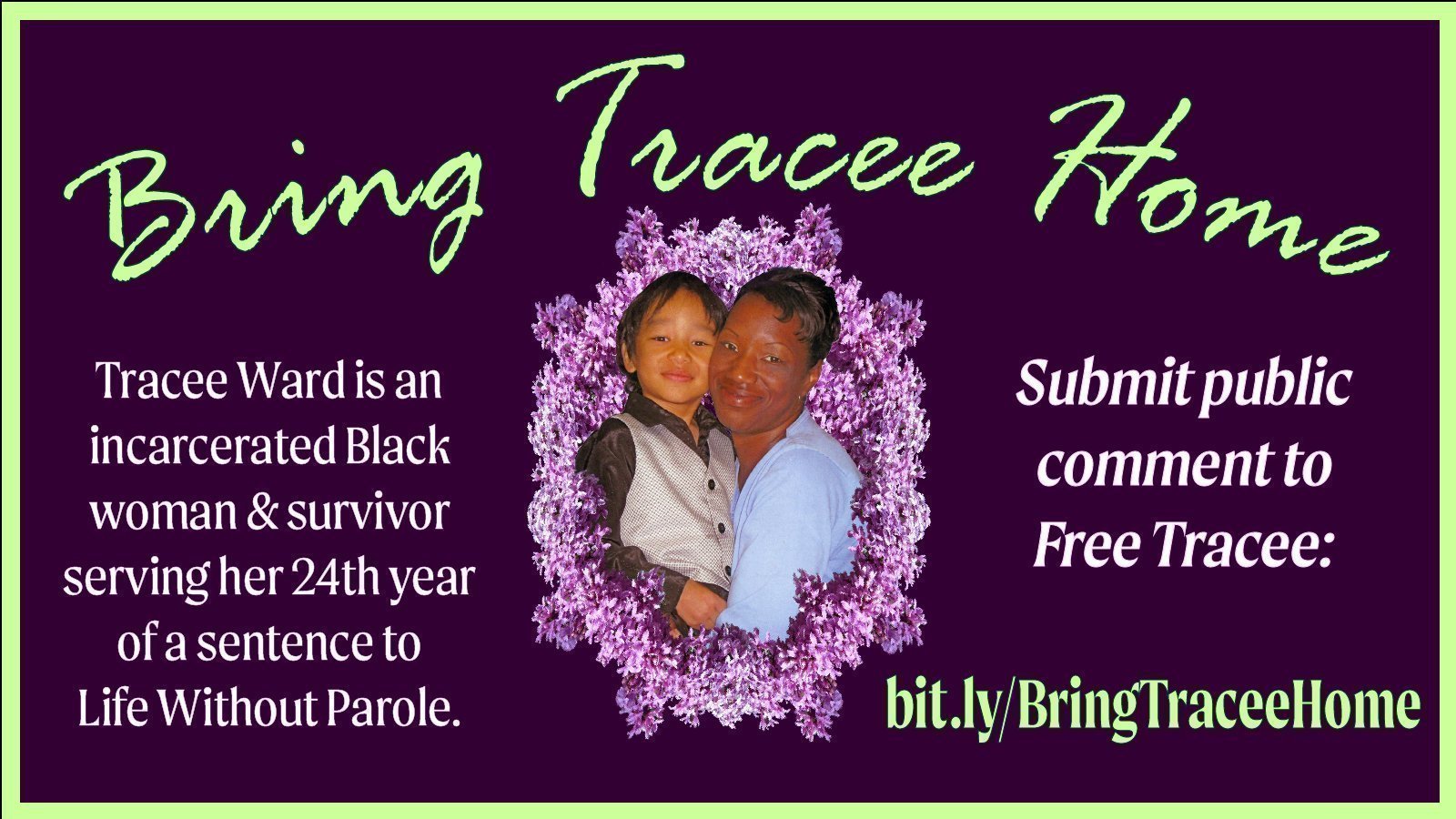 Petition update · This Friday, 4/30, Day of Action for Tracee's Freedom ...