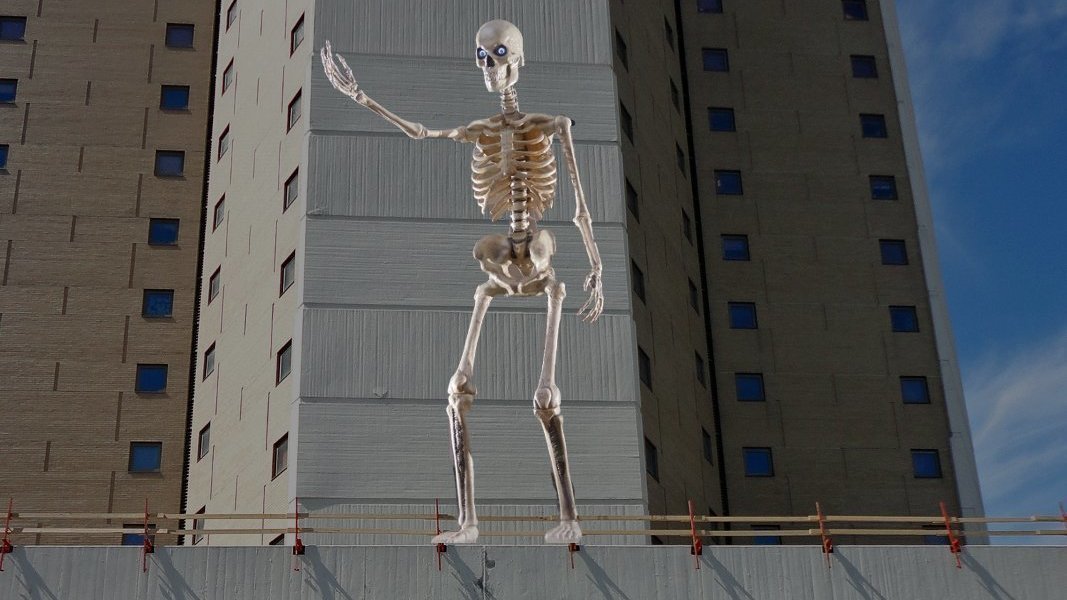 Petition · Put Home Depot's 12 Foot Skeleton on Morrill Tower - United ...