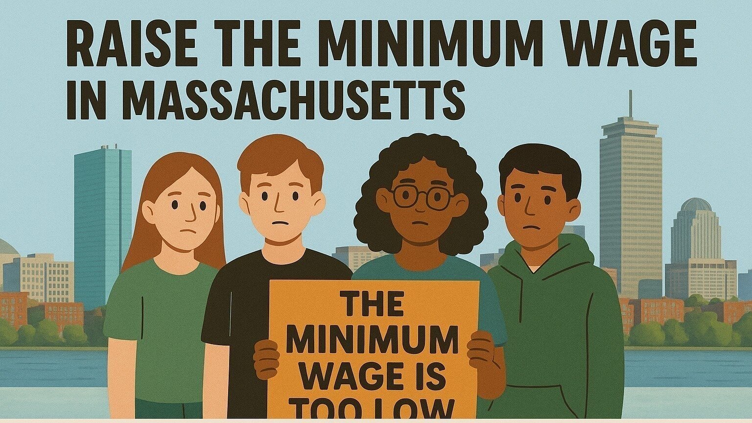 Petition · Raising the Minimum Wage in Massachusetts to $17 . 50 ...