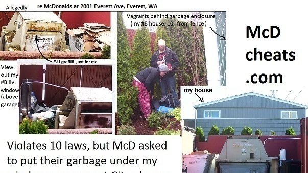 Petition · McDcheats.com McD's garbage under neighbor's windows ...