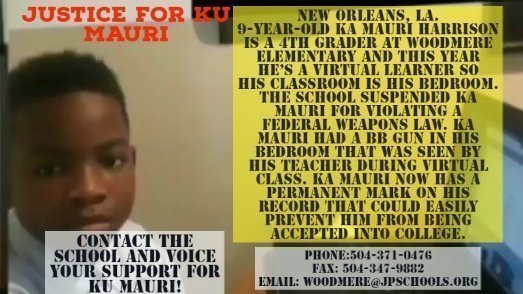Petition · Justice For Ku Mauri Harrison - United States · Change.org