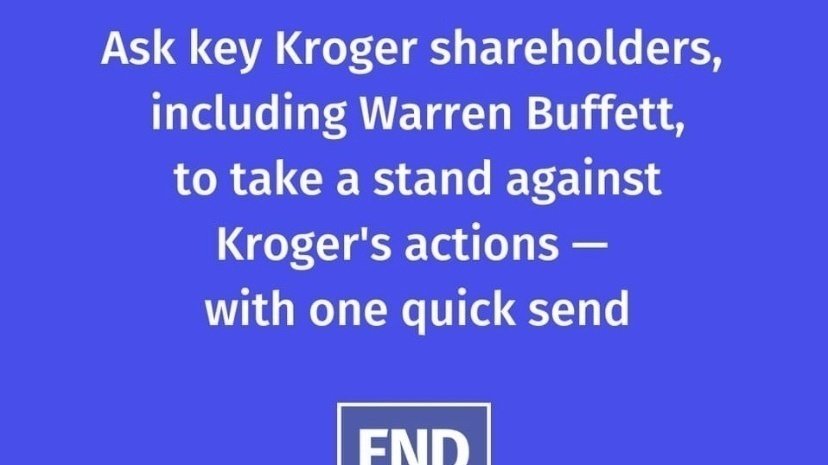 Petition update · Kroger Key Shareholder Letter Campaign · Change.org ...