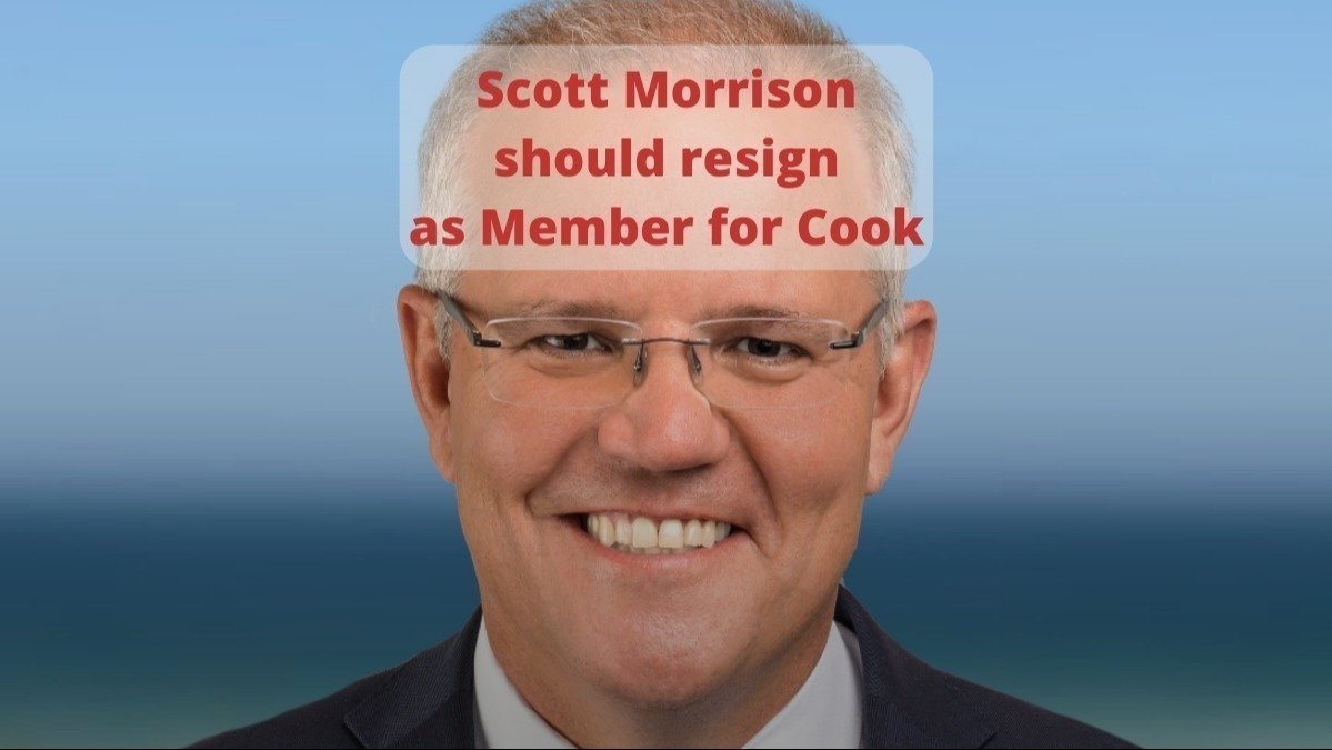 Petition · Scott Morrison should resign as Member for Cook - Australia ...