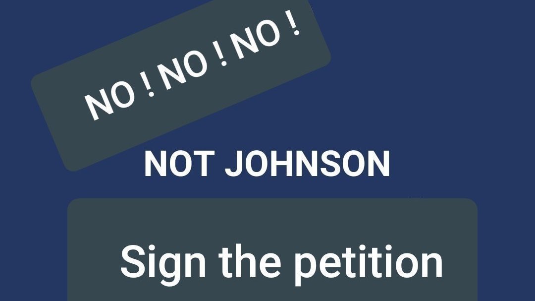 Petition · Stop Johnson Being Nominated - United Kingdom · Change.org