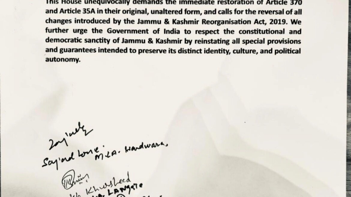 Petition · Demand Restoration of Article 370 and Article 35A in Jammu & Kashmir - India · Change.org