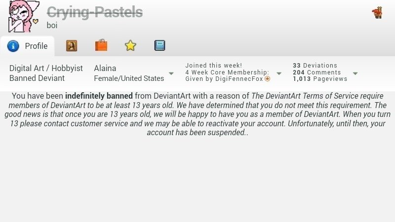 Petition · PLEASE LIFT MY FALSE DEVIANTART BAN - United States · Change.org