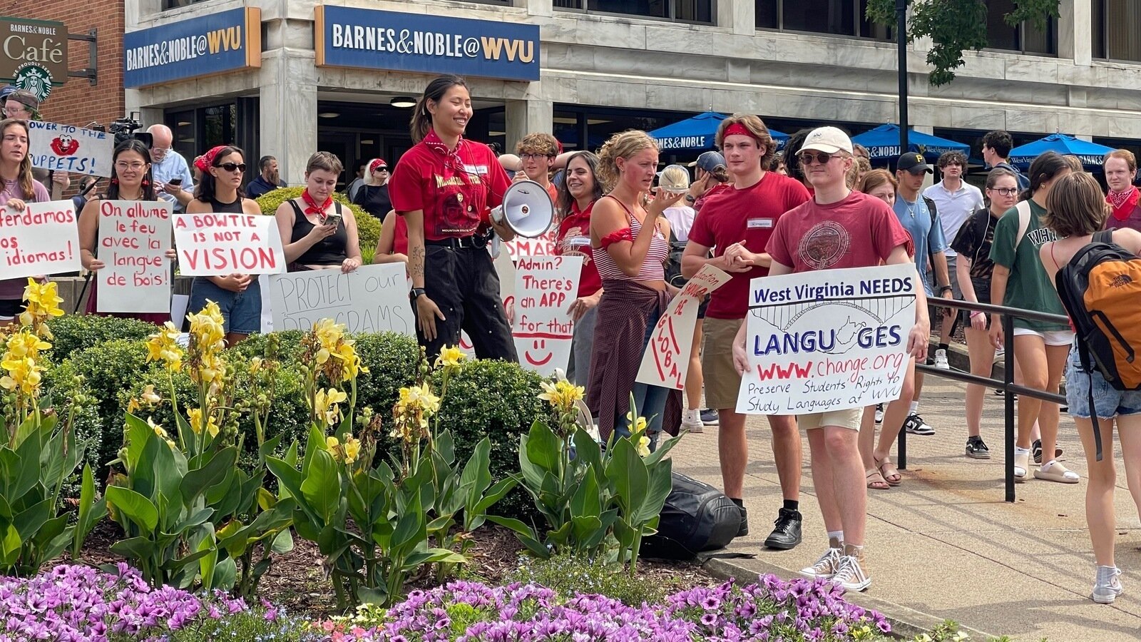 Petition update · Student walkout protests cuts, including languages ...