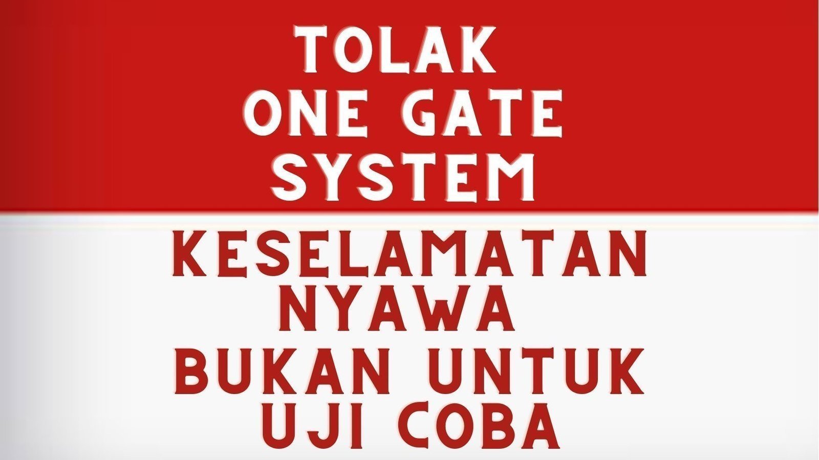 Petisi · One gate system - Indonesia · Change.org