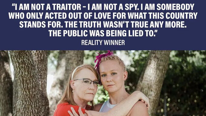 Petition · Grant a Presidential Pardon to Reality Winner - France ...