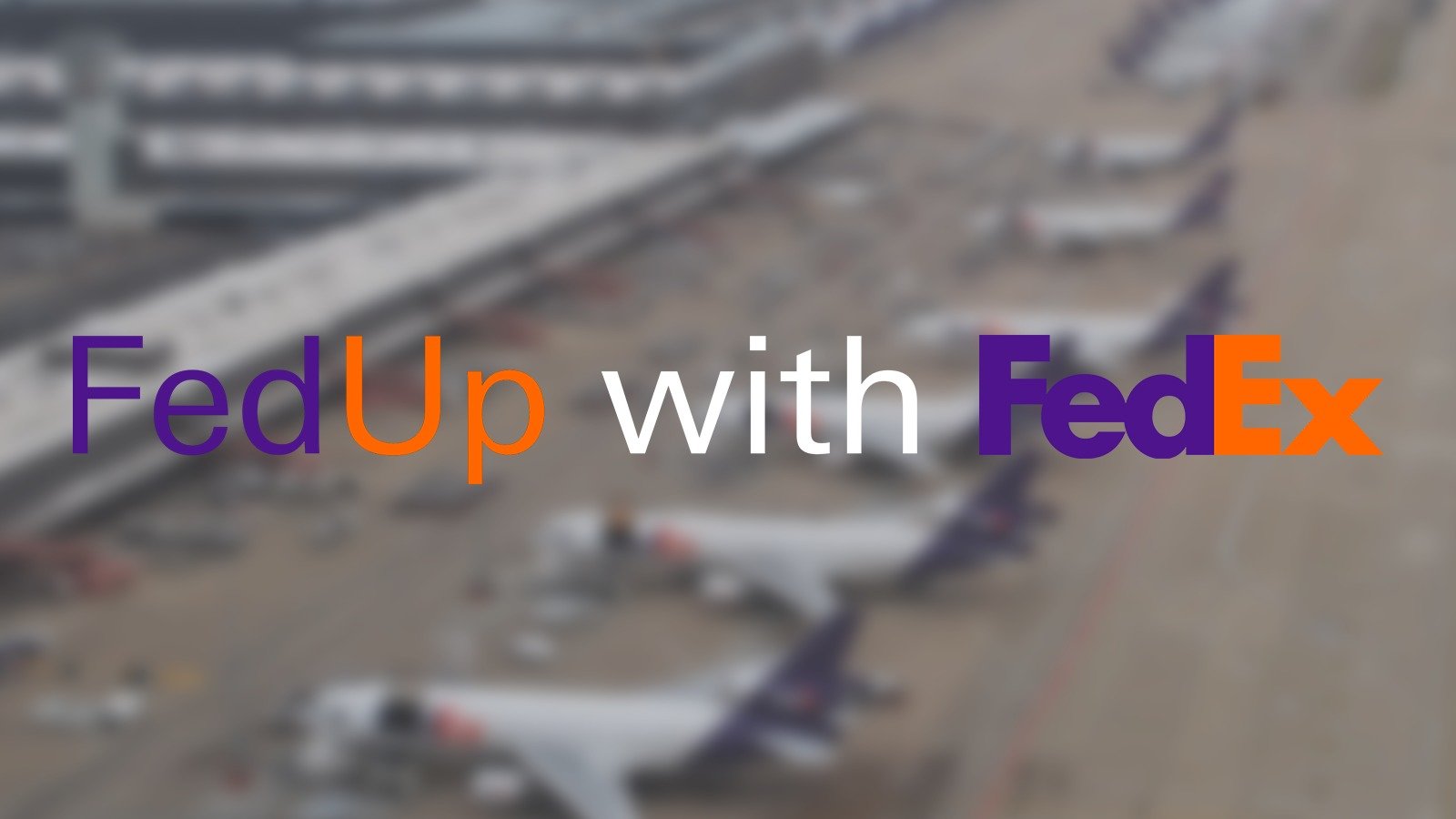 Petition · Shutdown FedEx USA for incompetence of delivering packages ...