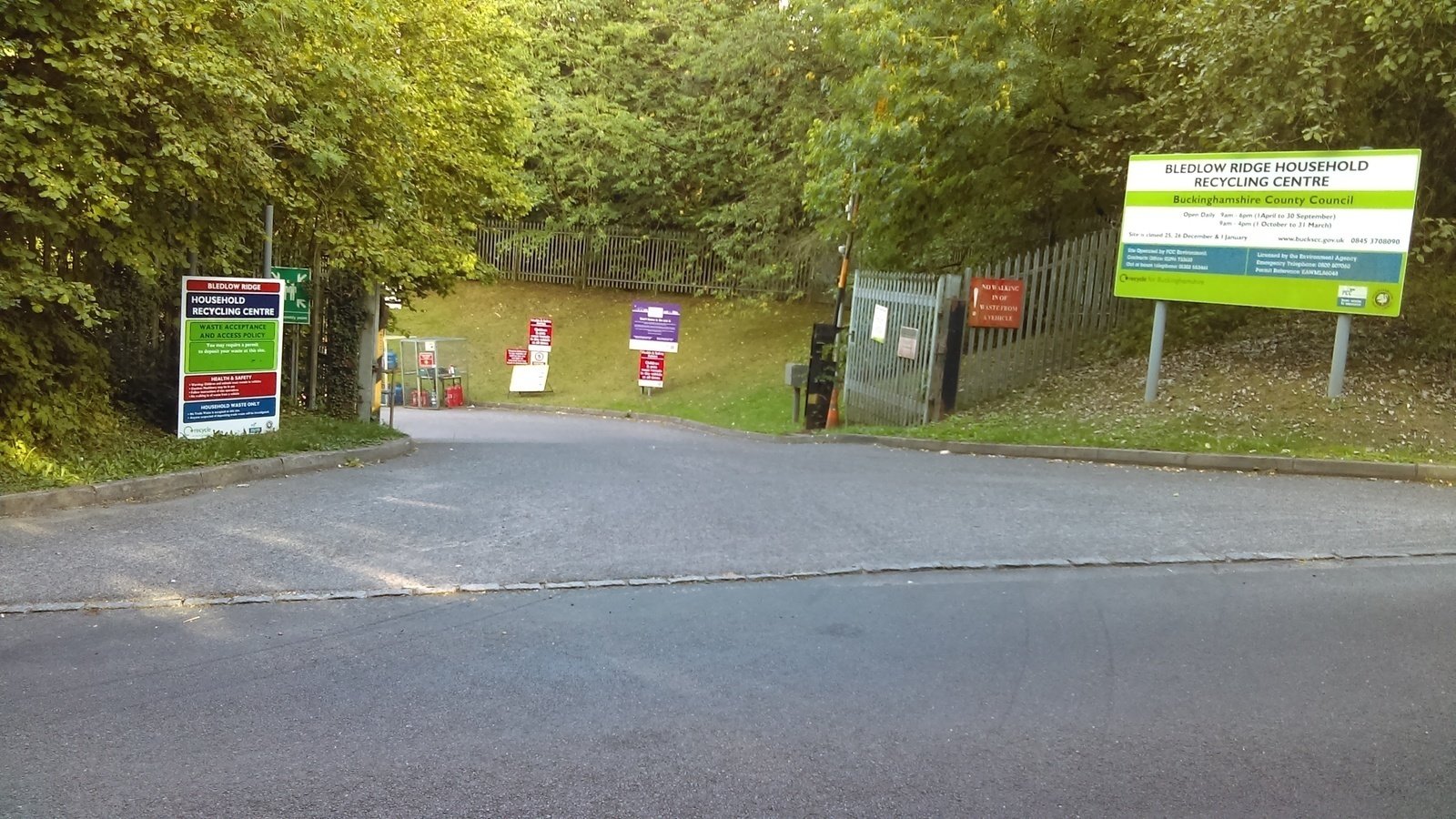 Petition · Proposed Closure of Bledlow Household Recycling Facility ...