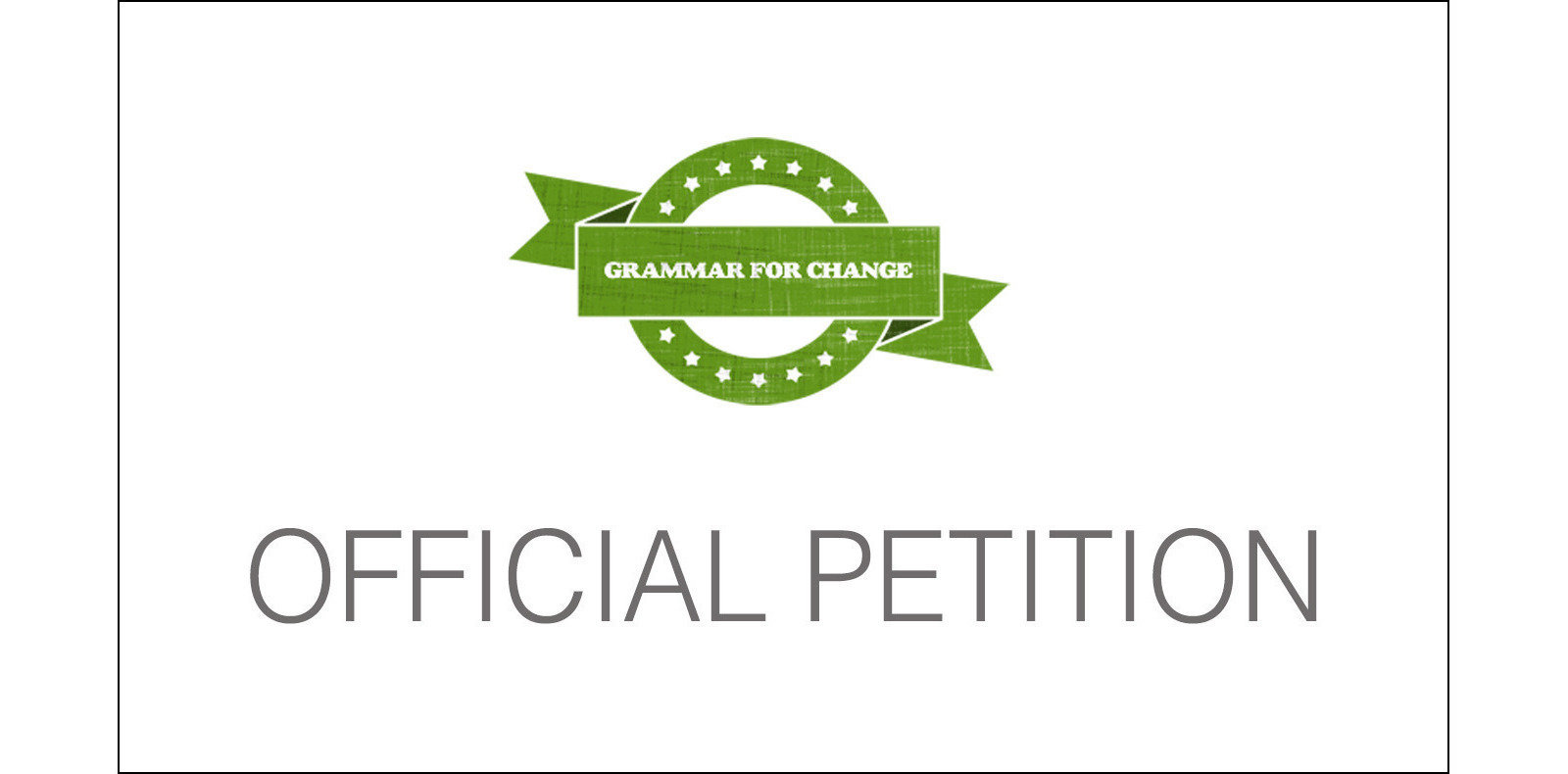 Petition · Review the Current SCGS Uniform policy and conduct a reform ...