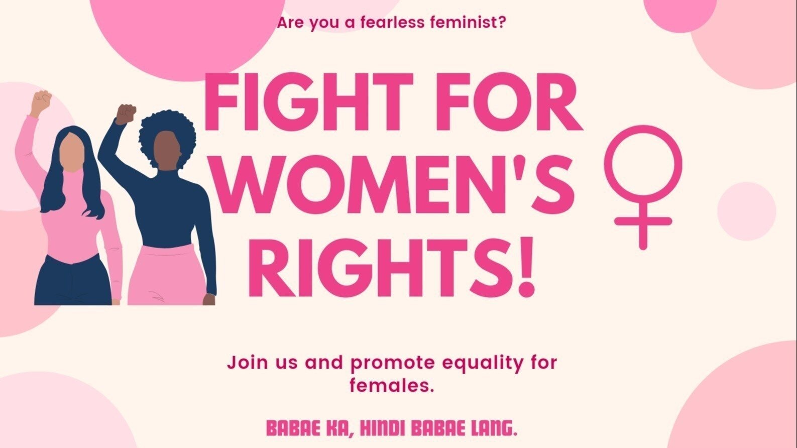 Petition · FIGHT FOR WOMEN'S RIGHTS - Philippines · Change.org