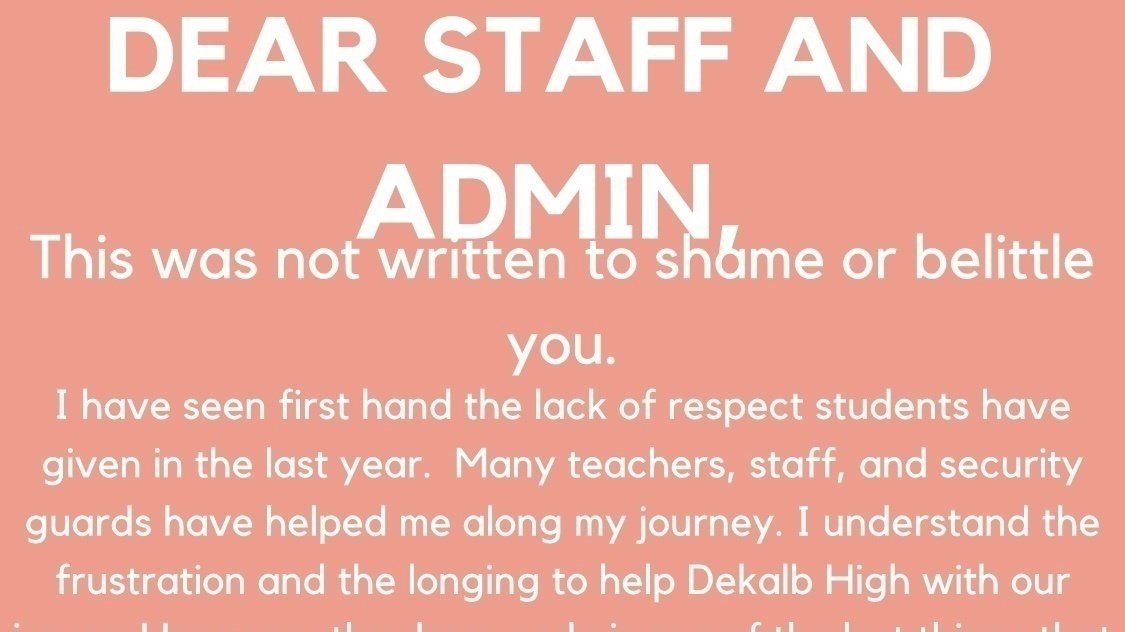 Petition · CHANGE DRESS CODE AT DEKALB SCHOOLS - United States · Change.org