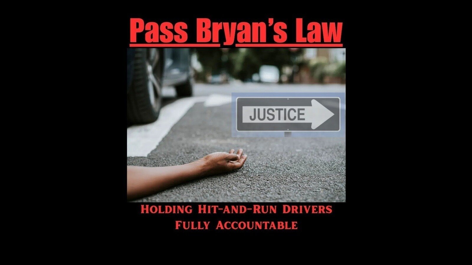 Petition · Bryan's Law: Holding Hit-and-Run Drivers Fully Accountable ...