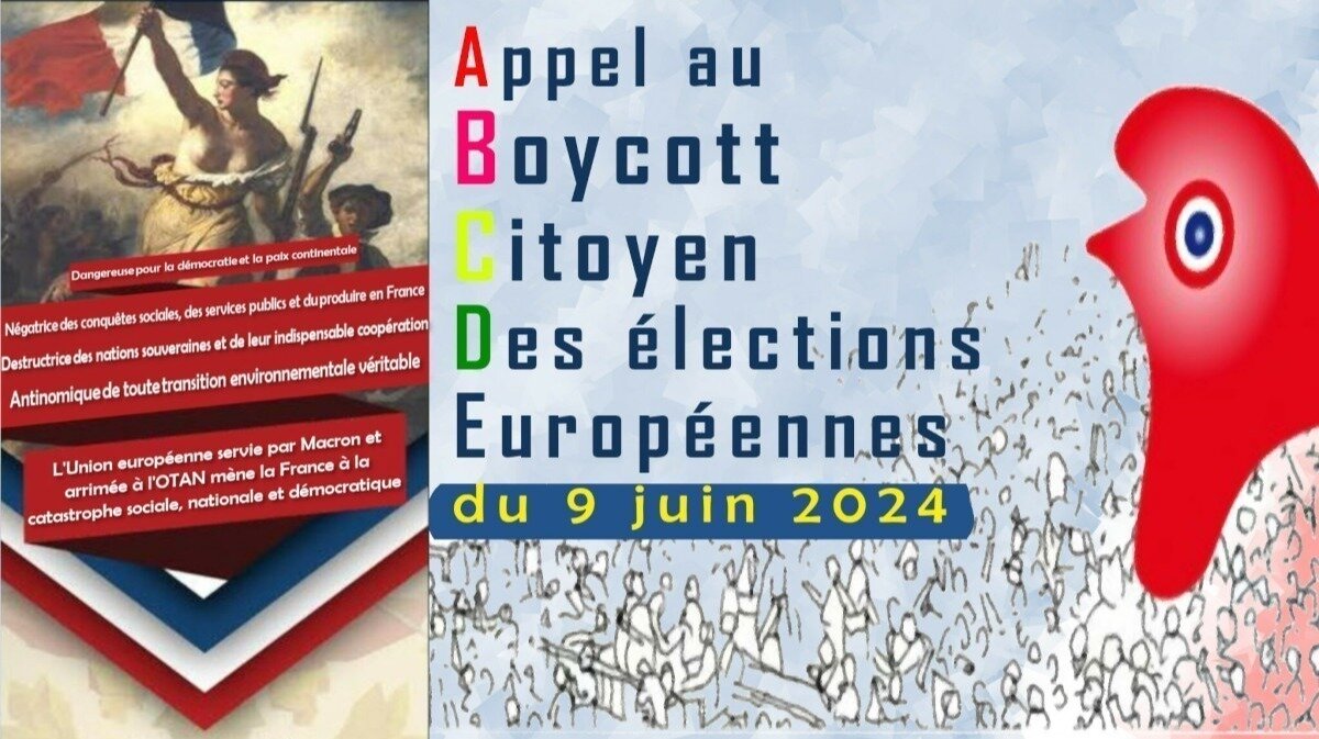 Pétition · Appel au boycott citoyen des élections européennes du 9 juin ...