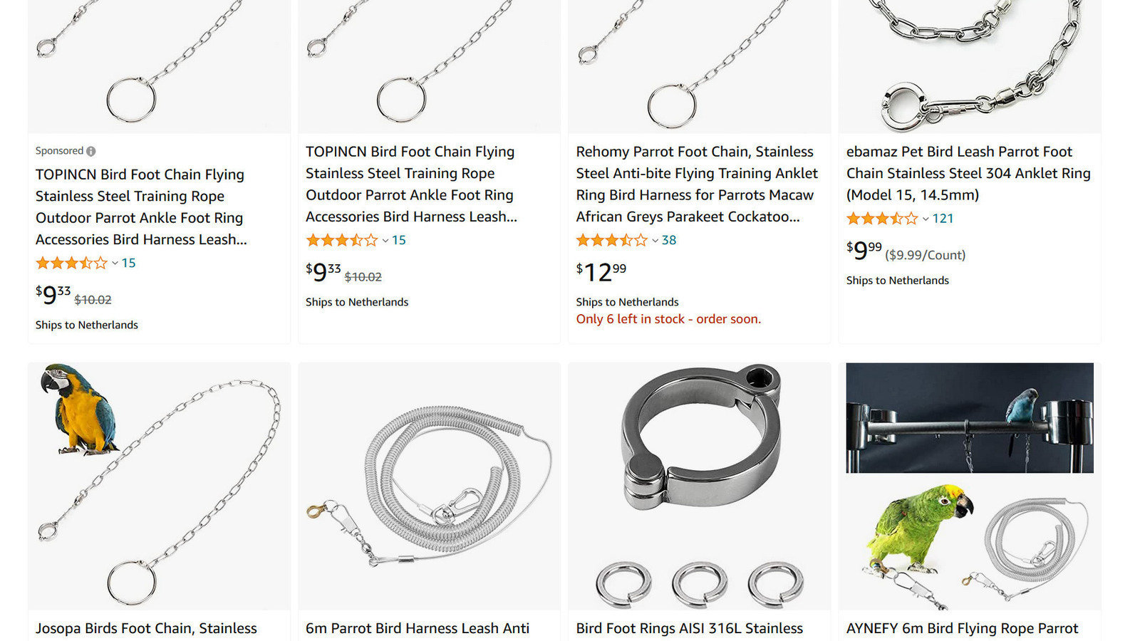 Petition · Unchain the parrot! Stop Amazon from selling and promoting ...