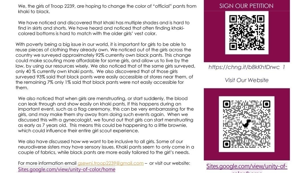 Petition · Unity of Color - United States · Change.org
