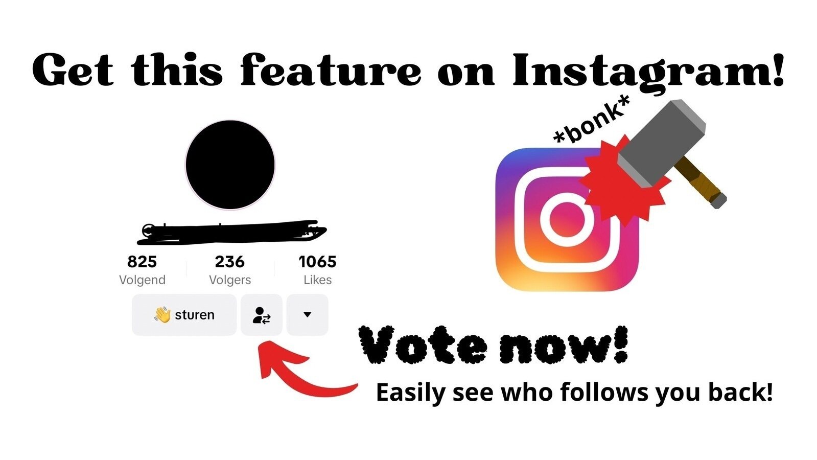 Petition · Get Instagram to make a feature where u can see who follows ...