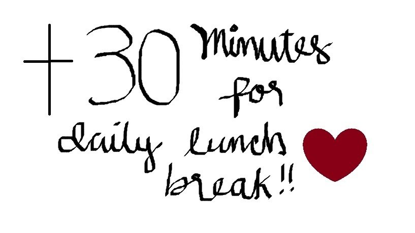 Petition · An additional 30 minutes for Lunch Break at Tanza Senior ...