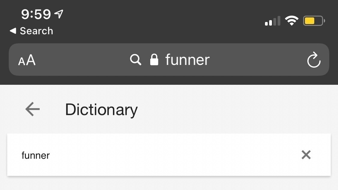 Petition · Make funner a word - United States · Change.org