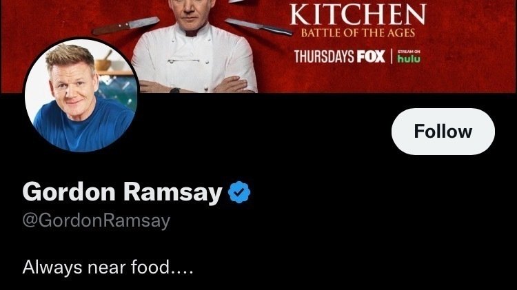 Petition · Change Gordon Ramsays Twitter Bio to “CEO of Bitchin in the ...