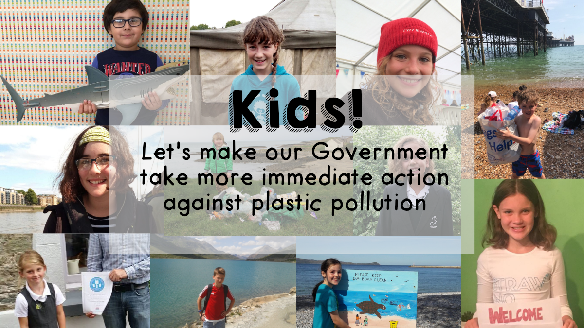 Petition · Kids Against Plastic call for the Government to eliminate ...