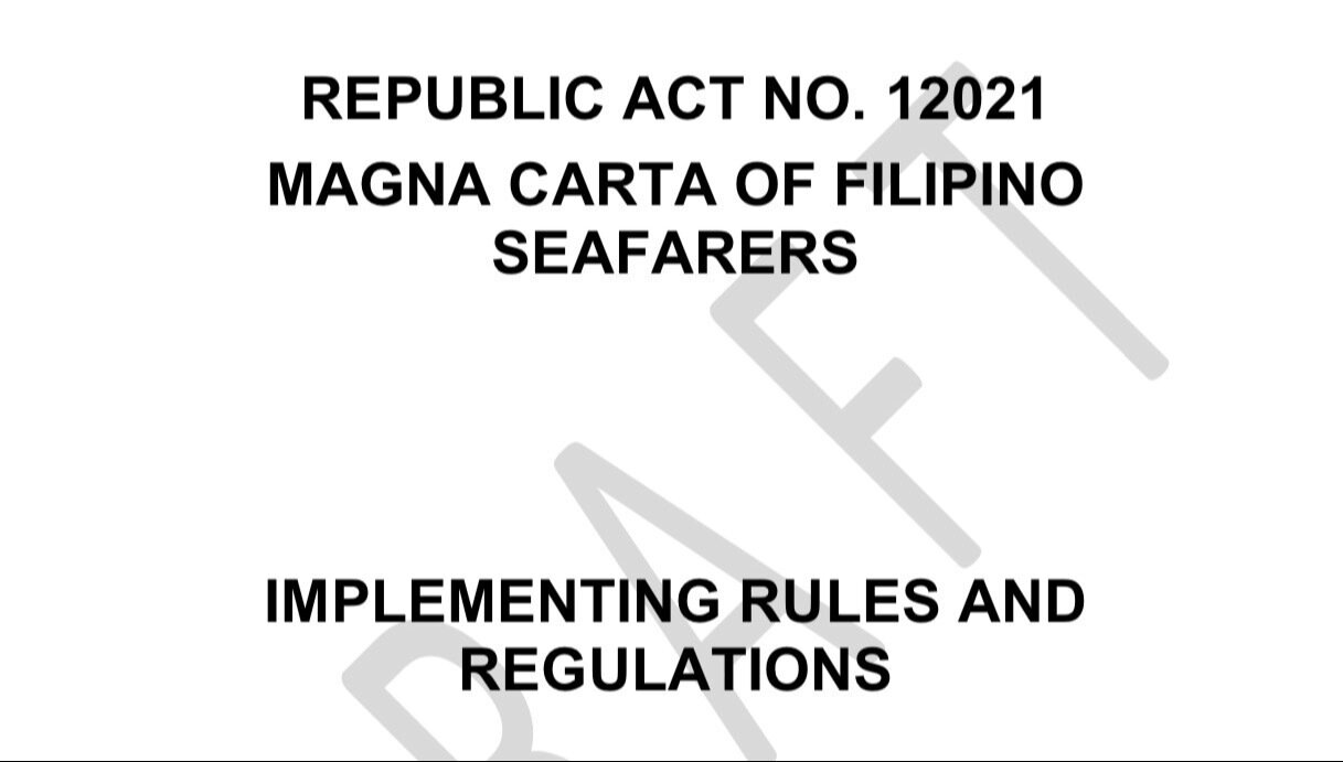 Petition · Petition Against the Magna Carta for Filipino Seafarers ...