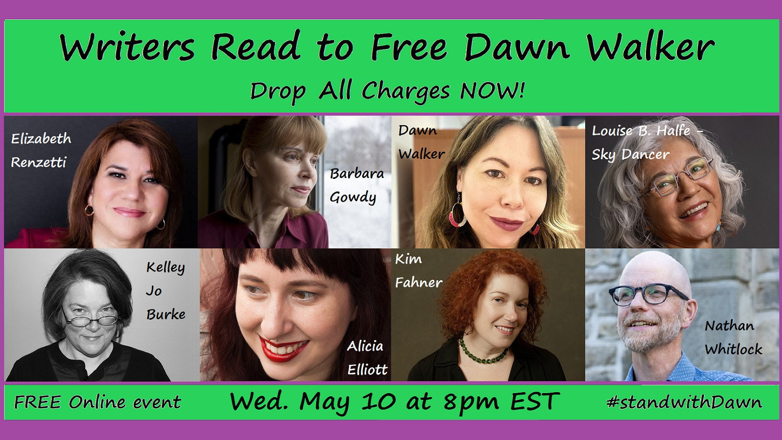 Petition update · Join This Free, Online, All-Star Writers Evening to Drop ALL Charges Against ...