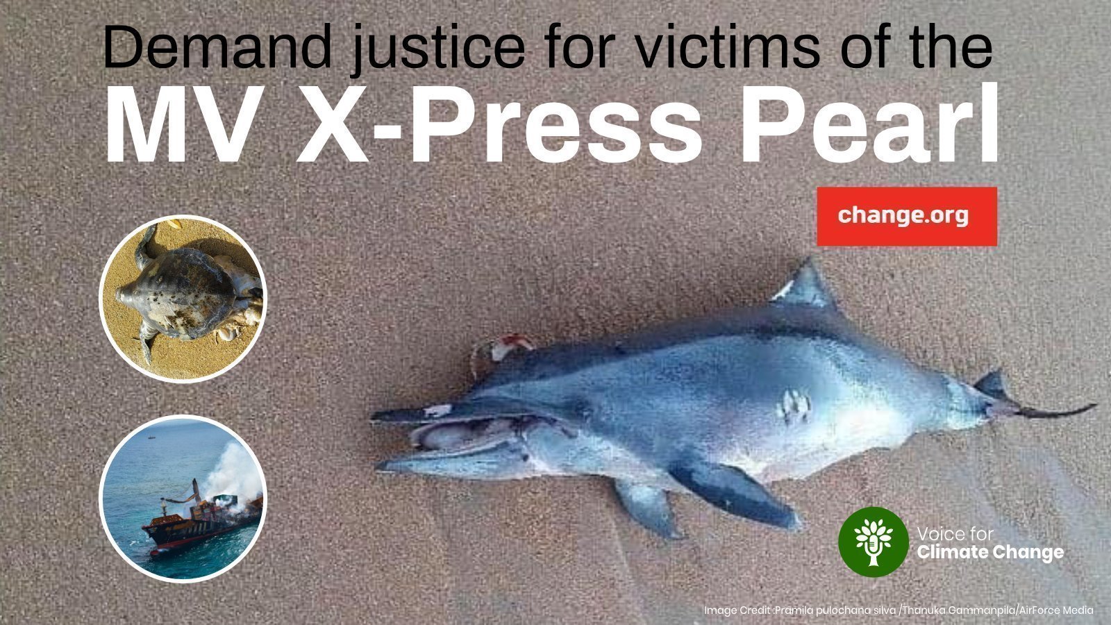 Petition · Demand Justice for Victims of the MV X-Press Pearl Maritime ...