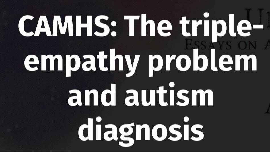 Petition update · CAMHS: The Triple Empathy Problem · Change.org · Change.org